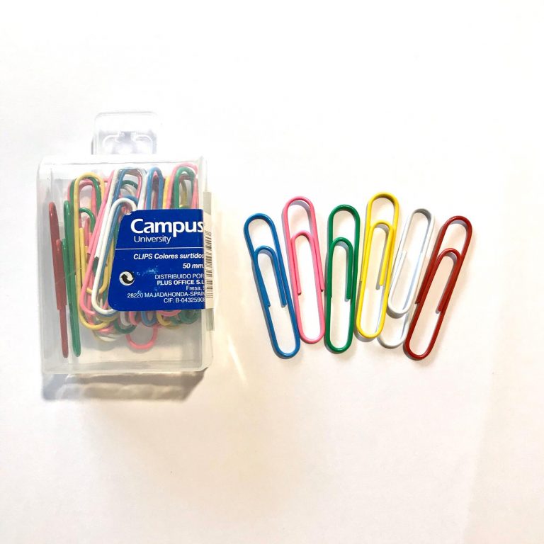 Clips de colores 50mm – Ameli Papeleria