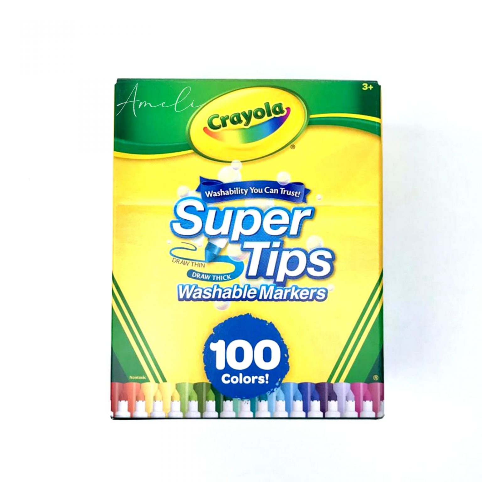 Marcadores Super Tips x100 Crayola – Ameli Papeleria