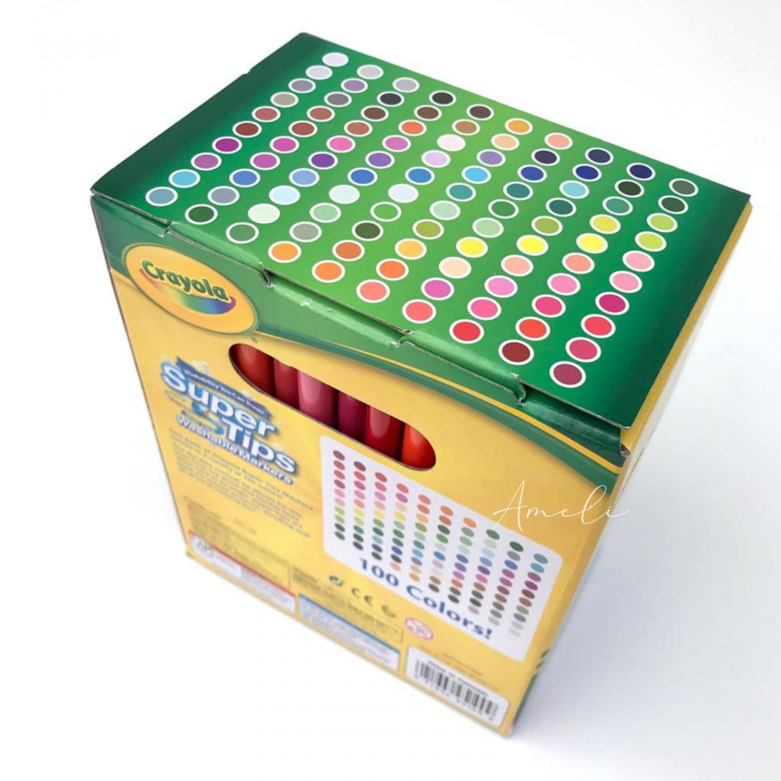 Marcadores Super Tips x100 Crayola – Ameli Papeleria