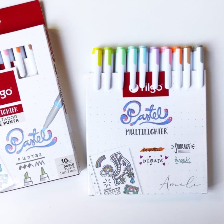 Resaltador Multilighter Doble Punta x10 – Ameli Papeleria