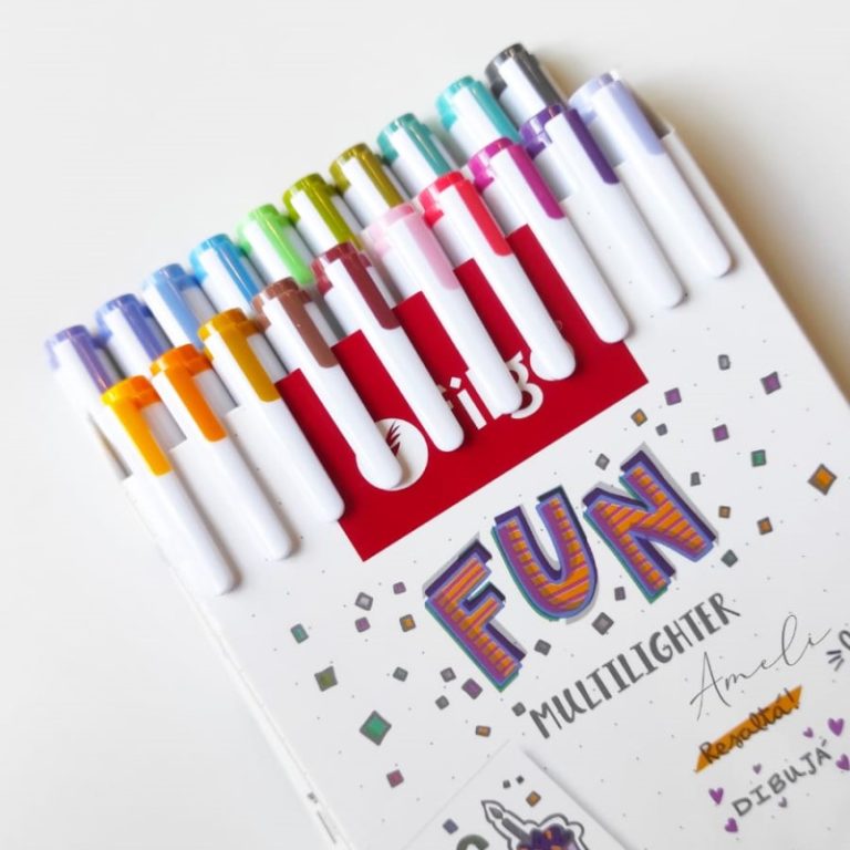 Resaltador Multilighter Doble Punta Fun x20 – Ameli Papeleria