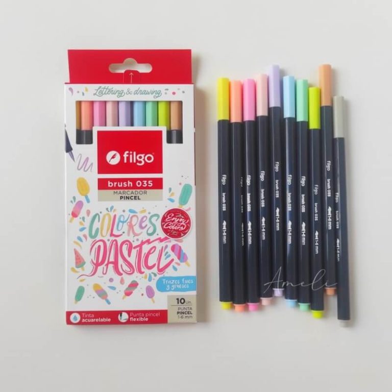Marcadores Filgo Brush 035 Pastel x10 – Ameli Papeleria
