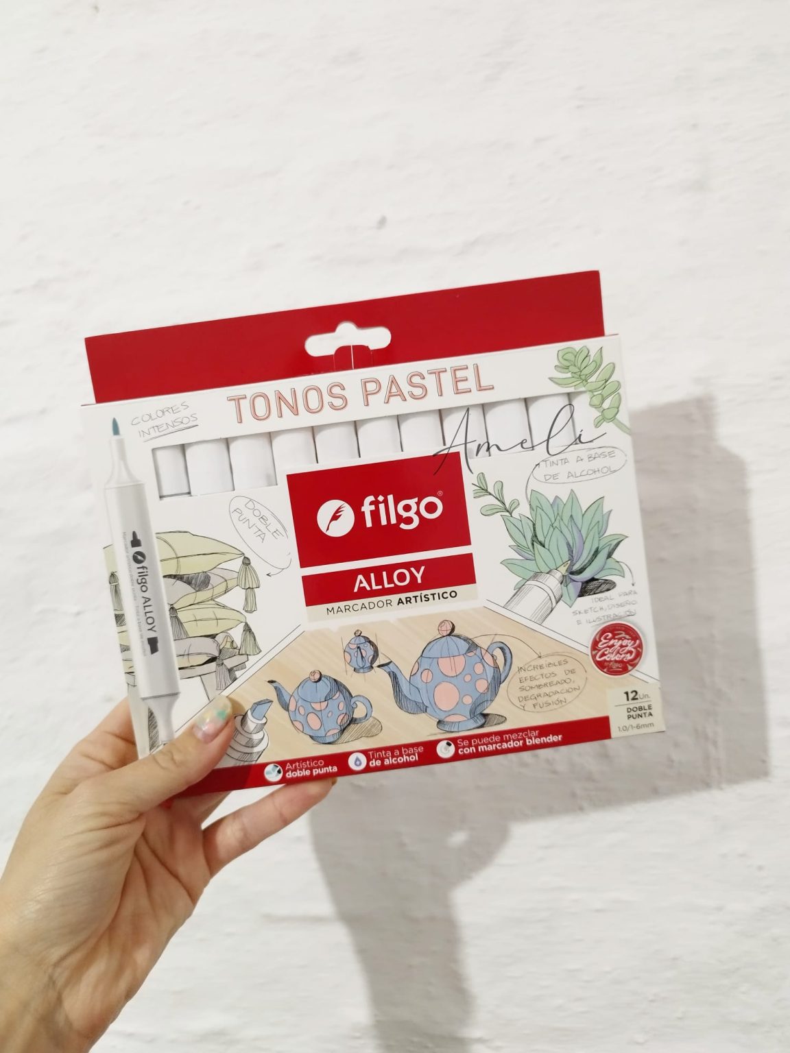 Marcadores artísticos Filgo Alloy doble punta – Ameli Papeleria