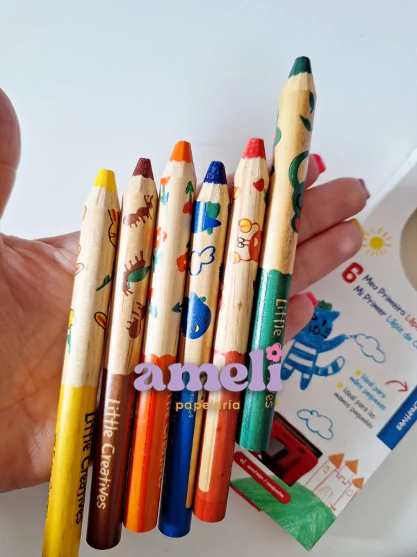 Lápices de colores jumbo Faber Castell – Ameli Papeleria